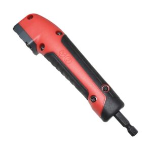 EKDJKK Right Angle Drill Attachment Electric Screwdriver Repair Set 90 Degree Corner Device Screwdriver Socket Adapter Kit 1/4 Inch Right Angle Drill Adapter with 10 Drill Bit Sets for Impact Driver