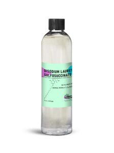 talsen chemicals disodium laureth sulfosuccinate liquid dlss soothing and gentle cleanser, biodegradable surfactant has lathering and emulsifying properties, good foaming agent (8 ounce / 236 ml)