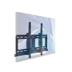 Secure Outdoor Weatherproof TV Mount - CTA Tilting Low Profile Anti-Theft TV Wall Mount - VESA Compliant Devices & Monitors up to 80"