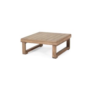 christopher knight home westchester square coffee table - acacia wood - brown wash