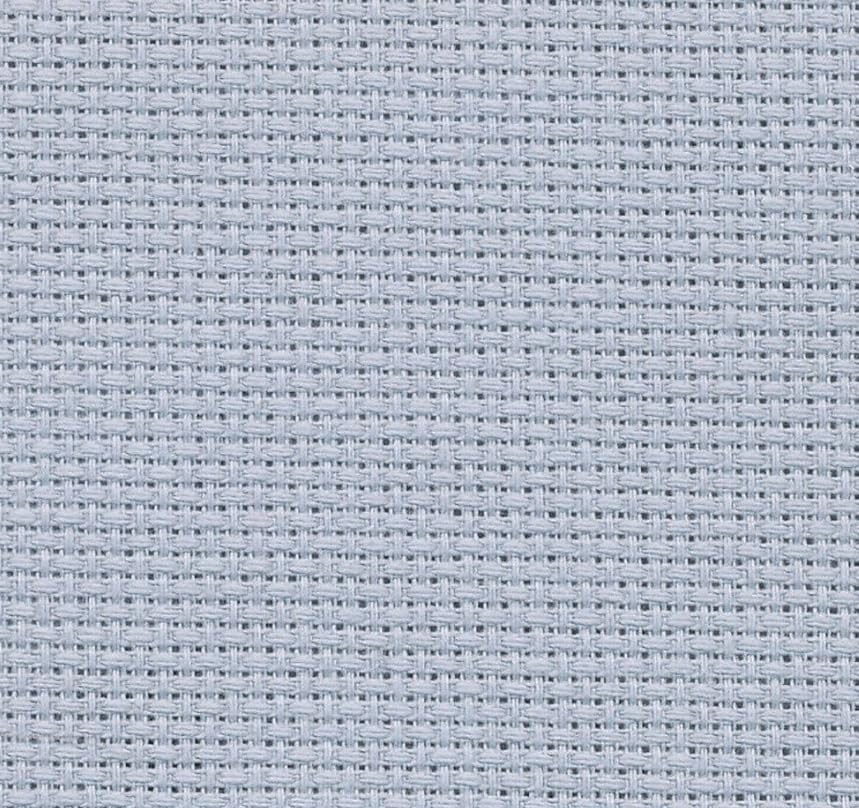 Precut Zweigart Stern-Aida 14 Count Steel-Gray 3706/713. Needlework Canvas, Cross Stitch Fabric, Embroidery Canvas 100% Cotton