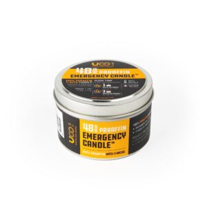 uco emergency candle, paraffin, 48 hour