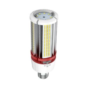 keystone adjustable led corn cob - ballast bypass -18/22/27w - 30/40/50k - e26 medium base - kt-led27pshid-e26-8csb-d