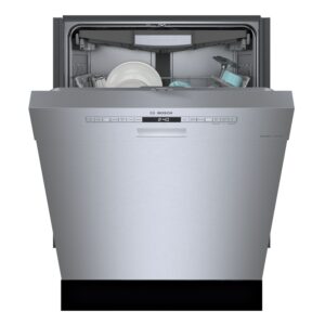 bosch she53b75uc 300 series 24 inch smart built-in dishwasher, stainless steel