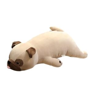 seyomi pug stuffed animal,21.6 inches soft french bulldog plush pillow pet,cute dog hugging toys gifts for kids & adults