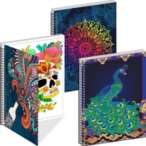 kalysky adult coloring books set:3 coloring books for adults animal flowers & other themes designs.coloring books for adults to relax and relieve anxiety