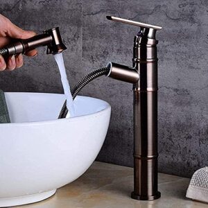 brass bathroom tap retro extensible with removable hand sheet faucet single line mixer kitchen faucet faucet bathtub water faucet