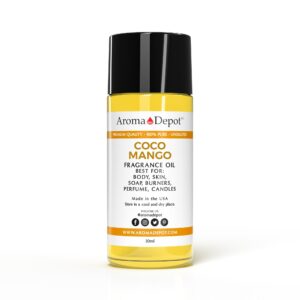 30ml. coco mango roll-on perfume/skin body fragrance oil. our interpretation, pure-uncut. add a few drops to your aromatherapy diffuser. smell good all day, any day!