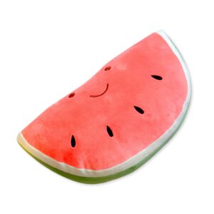 chelei2019 11.8" watermelon plush pillow soft stuffed fruit plush toy gifts for kids,pink