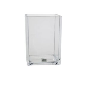 creativeware clear acrylic hotel collection waste basket