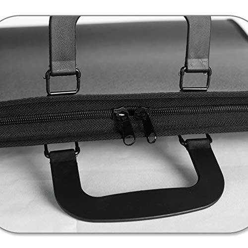 Doumneou Black Art Portfolio Case Artist Carrying Case Artist Portfolios Case with Shoulder Strap (19X14.7X1.5 Inches)