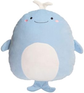 tongsong soft plush whale pillow stuffed whale animal plush toy whale plushies home decor for lover