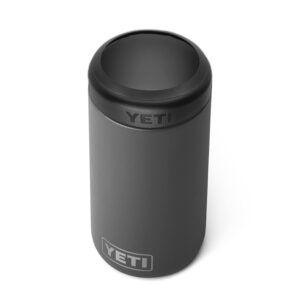 yeti rambler 16 oz. colster tall can insulator for tallboys & 16 oz. cans, charcoal (no can insert)