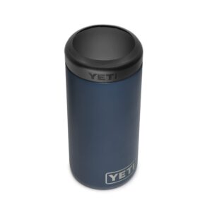 yeti rambler 12 oz. colster slim can insulator for the slim hard seltzer cans, navy (no can insert)