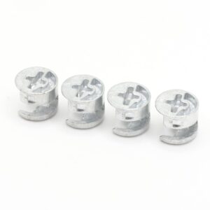 replacementscrews eccentric cam lock nuts compatible with ikea part 106720 (pack of 4)