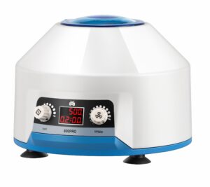 mxmoonant centrifuge machine, 15mlx6 lab benchtop prp centrifuges, 4000rpm electric desktop centrifuge with lcd digital display, time & speed control 110v white