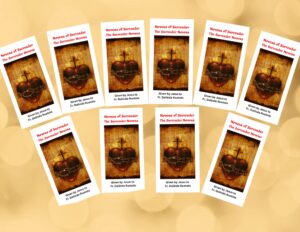 10pack novena of surrender to the will of god trifold holy card