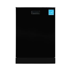 equator 24 in dishwasher top control 3 rack 15 place 3.4g quiet 51 db 110v estar in black