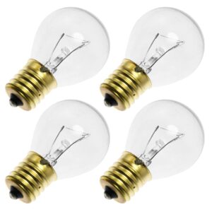 sqxbk 4pcs 120v 40w e17 reflector type replacement light bulbs lava lamp bulb appliance oven light bulb