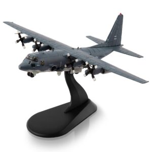 hanghang 1/200 ac-130u fighter jet model metal aircraft model military airplane model diecast plane model for collection or displays