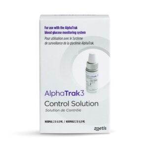 alphatrak 3 control solution for at3 blood glucose meter 2 count 4ml bottles