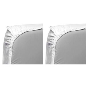 pcp waterproof slip-on mattress cover (36" x 80"), slip-on style (pack of 2)