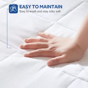 Sealy Electric Mattress Pad Queen Size, 10 Heating Settings Heated Mattress Pad, Bed Warmer with Dual Controller & Auto Off 1-12 Hours, Fit Up to 17 Inch, Machine Washable, 60"x80"