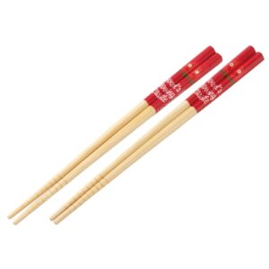 howl's moving castle chopsticks 2pc set (calcifer) - authentic japanese design - lightweight, durable and convenient