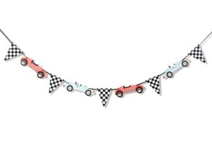 vintage race car banner - race car birthday decorations,race car birthday banner,car banner decoration,racing birthday party banner