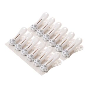 cat paw food bag clothes pegs durable long lasting clips for underwear towels socks