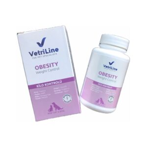 vetriline Obesity Tablet, for Cats and Dogs Weight Control Support Supplies, 60 Pcs in 1 Box, Cat Weight Control,Dog Obesity