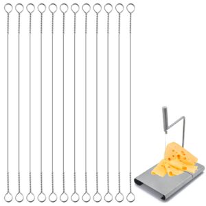 12 pcs cheese slicer wire replacement cheese cutter wire for cheese cutting，5-11/16 inch cheese slicer wire replacement cutter kit