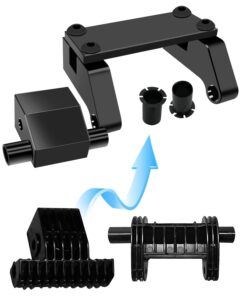 metal drive toggle and clevis mount fit for all la-z-boy lazyboy lazy boy power recliners chair, with 2pcs plastic split bushings, black