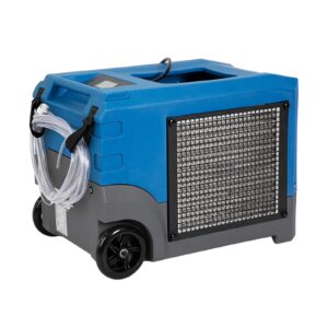 mounto mounto 268pints lgr commercial compact dehumidifier with pump and drain hose, lgr portable dehumidifier with wheels for home, basements, garages, and job sites