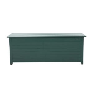 outeroom multifunctional deck box, outdoor box, outdoor storage container for patio furniture, outdoor cushions, garden tools (150d, apple green)