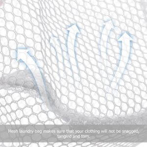 Beaupretty Laundry Bag Mesh Laundry Bags Honeycomb Mesh Laundry Bags 5pcs Washing Machine Wash Bag for Underwear Delicates Blouse Bra and Baby Clothes Laundry Bags Mesh Wash Bags