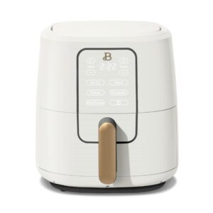 quart touchscreen air fryer, white icing by drew barrymore