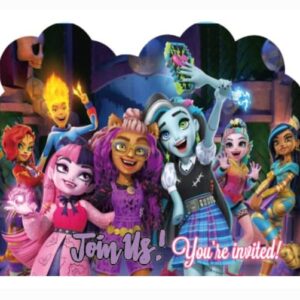 NINIMBLE 20pcs monster high Birthday Party Invitations,monster high Invitations Birthday Party Supplies Decoration (1)