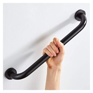 Grab Bars Brass Support Grab Bar, Non-Slip Rail Elderly Disabled Safety Handrails Bathtub Toilet Kitchen Stairway Assist Handrail Antirust Matte Texture (Color : Dolphin Waves, Size : 300Mm)