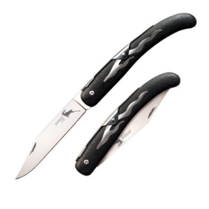 cold steel kudu lite / 10" overall / 4 1/4" blade / 2mm thick / 5cr15mov steel/blister packed,black