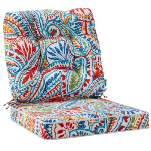 jmgbird outdoor chair cushion, patio chair cushion 19"x19" outdoor oushions for patio furniture