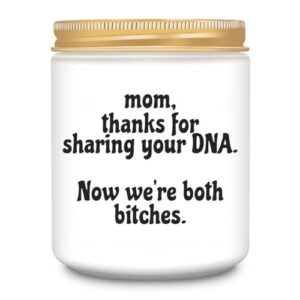 funny gifts for mom birthday gifts,mom gifts from daughter son,unique mothers day thanksgiving christmas gifts,lavender scented candles gifts for women