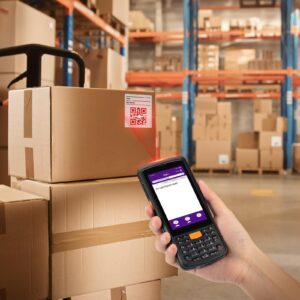 MUNBYN 099 [Android 11+1D 2D Scanner] Android-Barcode-Scanner 2024 New, PDA Handheld Computer,Equip with Zebra Scanner SE4710, Store Inventory Scanner, QR UPC, Rugged 4G, Data Collector for Warehouse