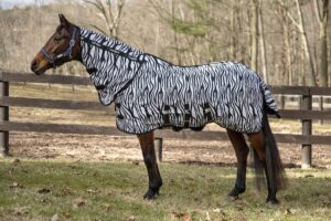 tuffrider comfy plus combo fly sheet 72 zebra