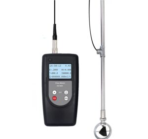 fm-100v5 portable velocity flow meter flowmeter water velocity meter speed range 0.01~5.00 m/s temperature range -10℃~50℃