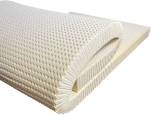 3" soft talalay latex 100% natural topper (queen)