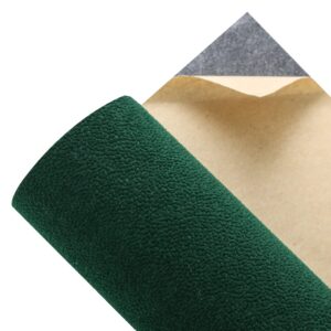 removable velvet fabric self adhesive felt fabric liner green velvet drawer liner for jewelry drawer craft felt fabric sheet art & craft making 14.2" x 98"