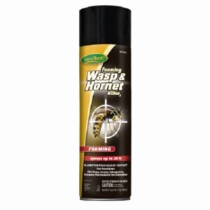 green thumb 17.5 ounce foaming wasp & hornet killer spray - pack of (12)