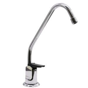 westbrass a2031-nl-26 8" touch-flo style pure cold water dispenser faucet, 1-pack, polished chrome