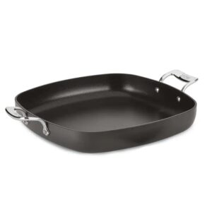 all-clad essentials nonstick cookware (13 inch square pan)